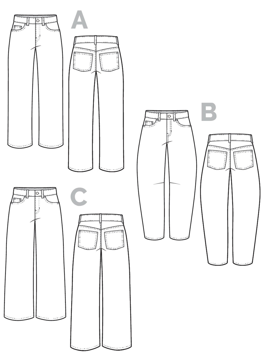 Frank Jeans Pattern | Closet Core Crew – Closet Core Patterns