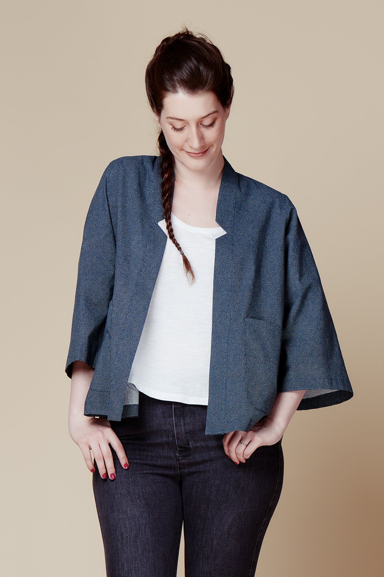 Nénuphar Jacket Pattern | Deer & Doe – Closet Core Patterns